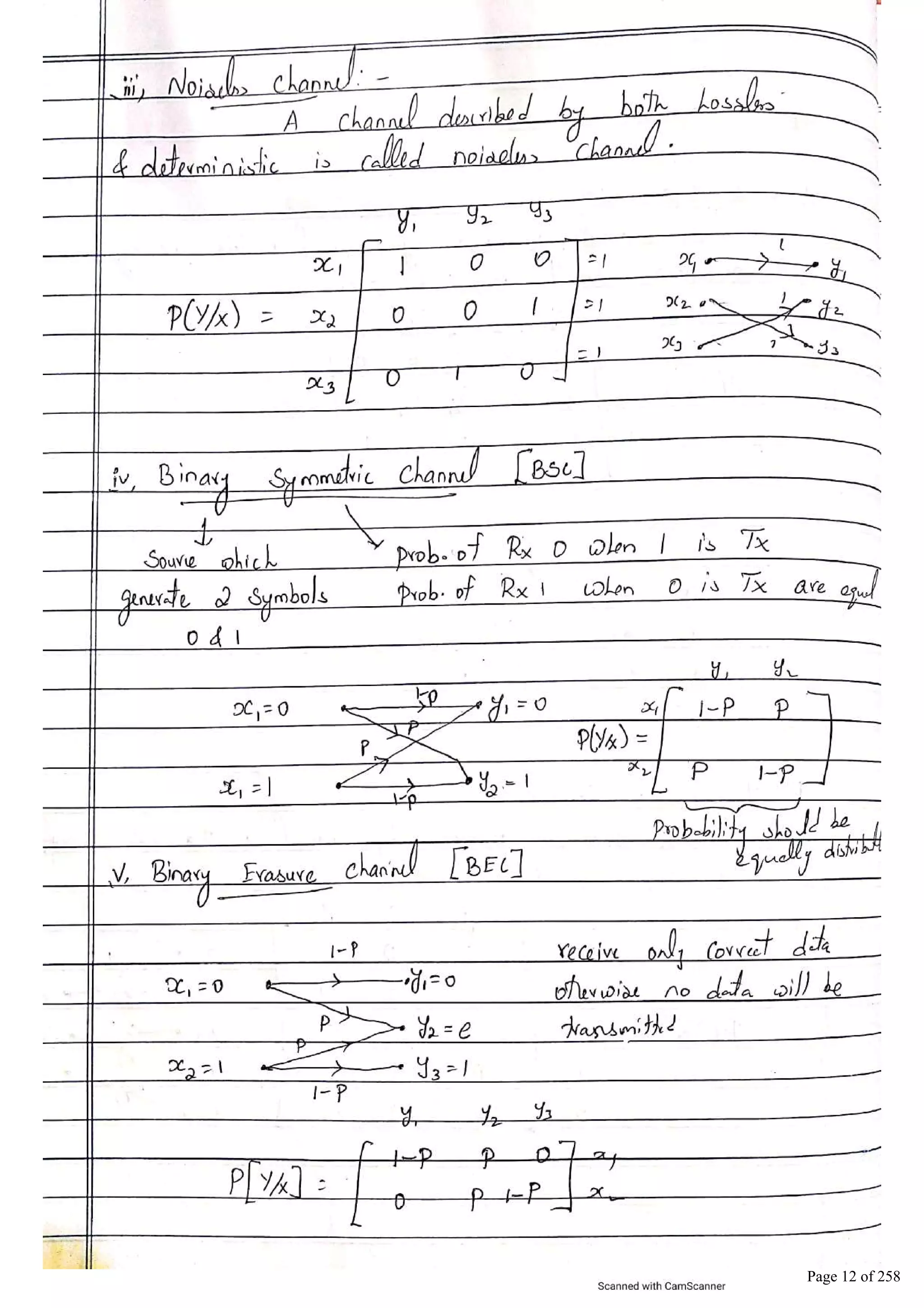 Digital Communication full notes.pdf | Educational Assessment | Education