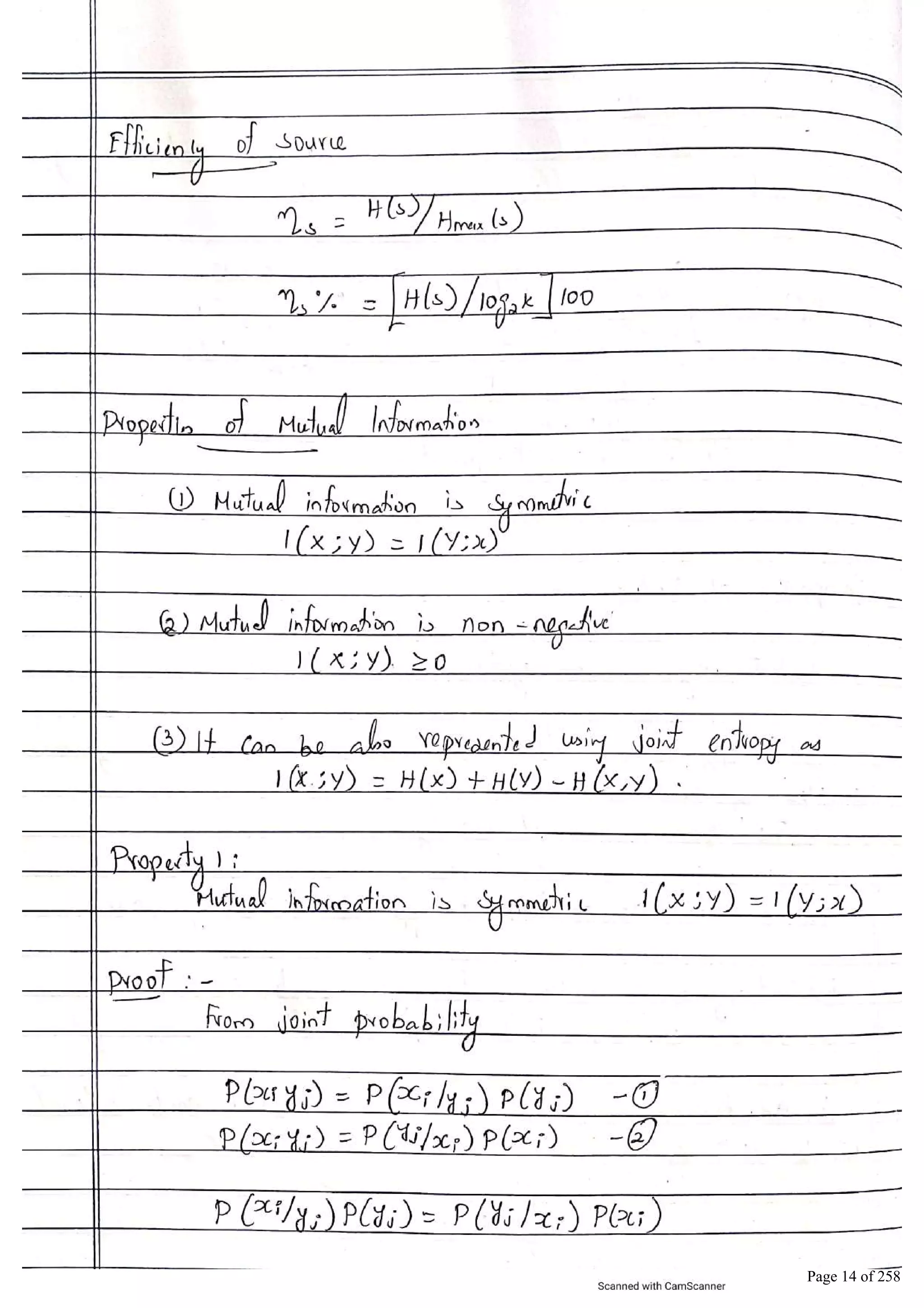 Digital Communication full notes.pdf | Educational Assessment | Education