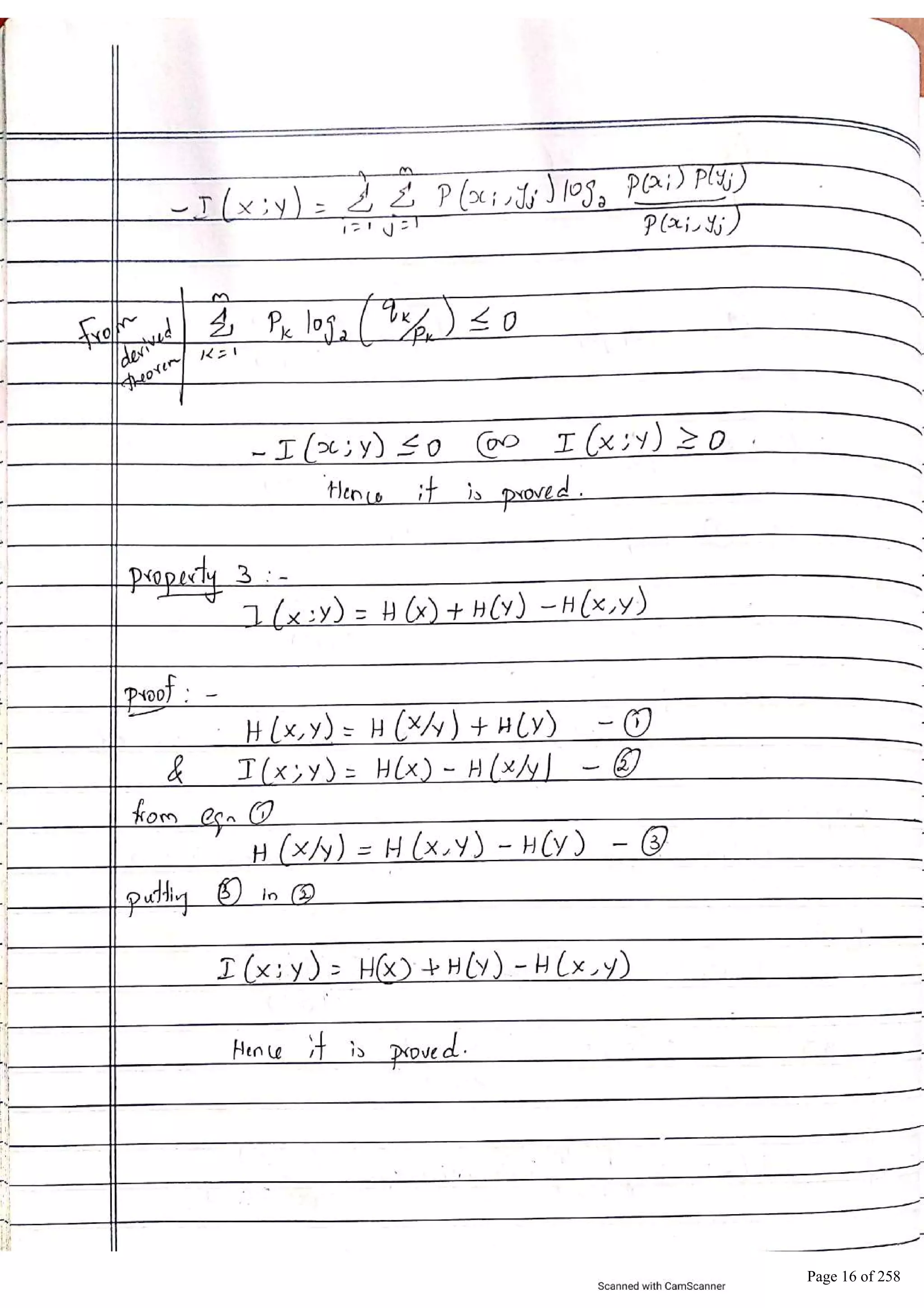 Digital Communication full notes.pdf | Educational Assessment | Education