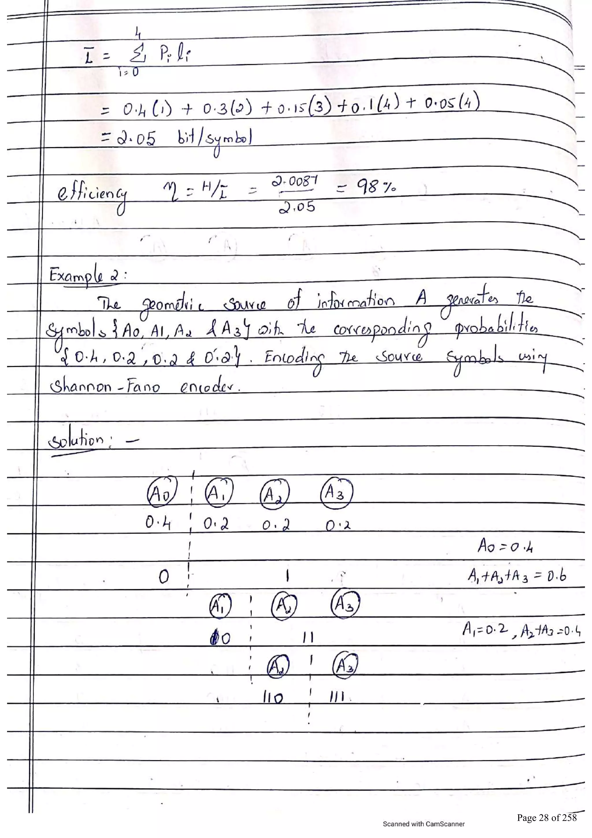 Digital Communication full notes.pdf | Educational Assessment | Education