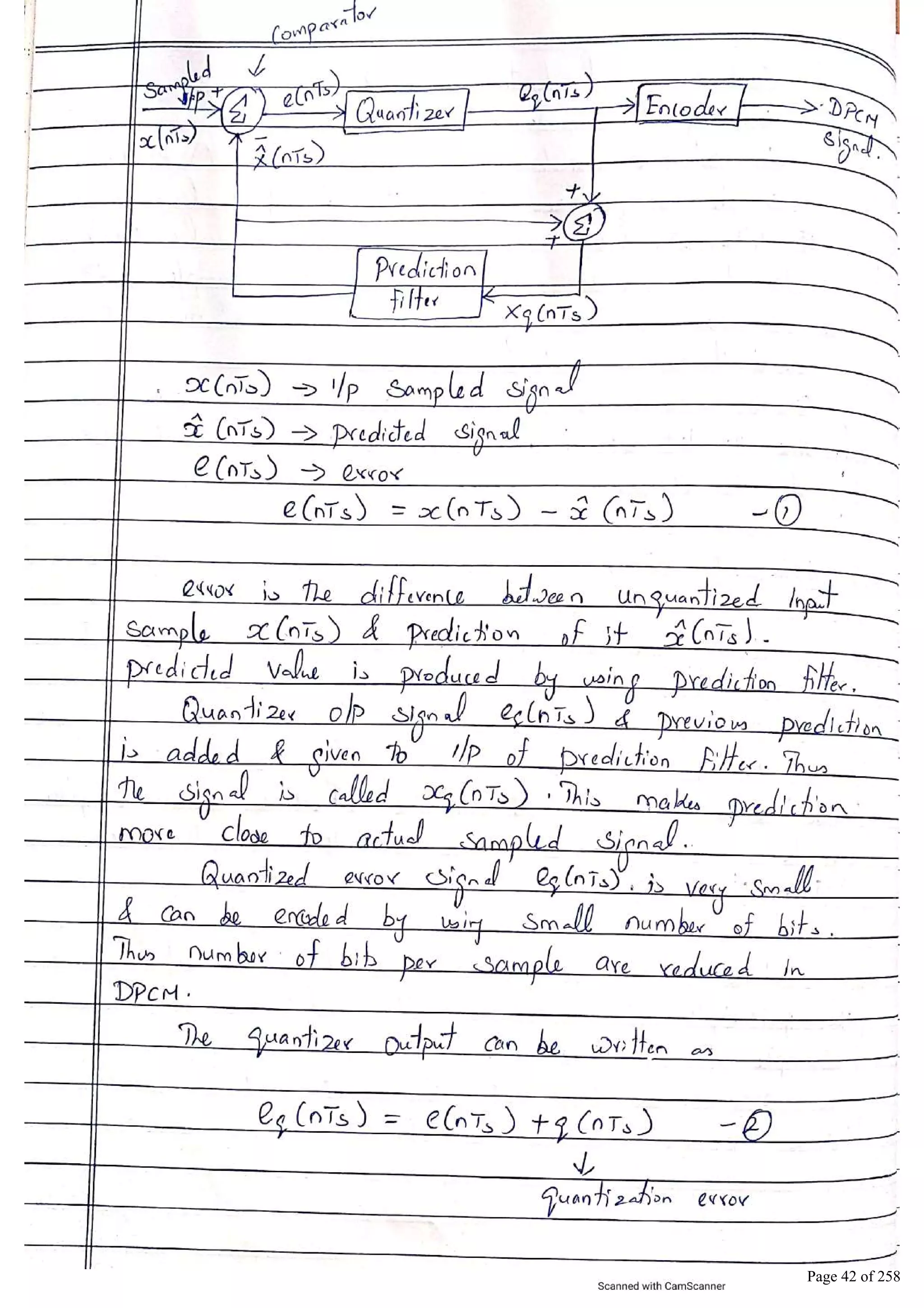 Digital Communication full notes.pdf | Educational Assessment | Education