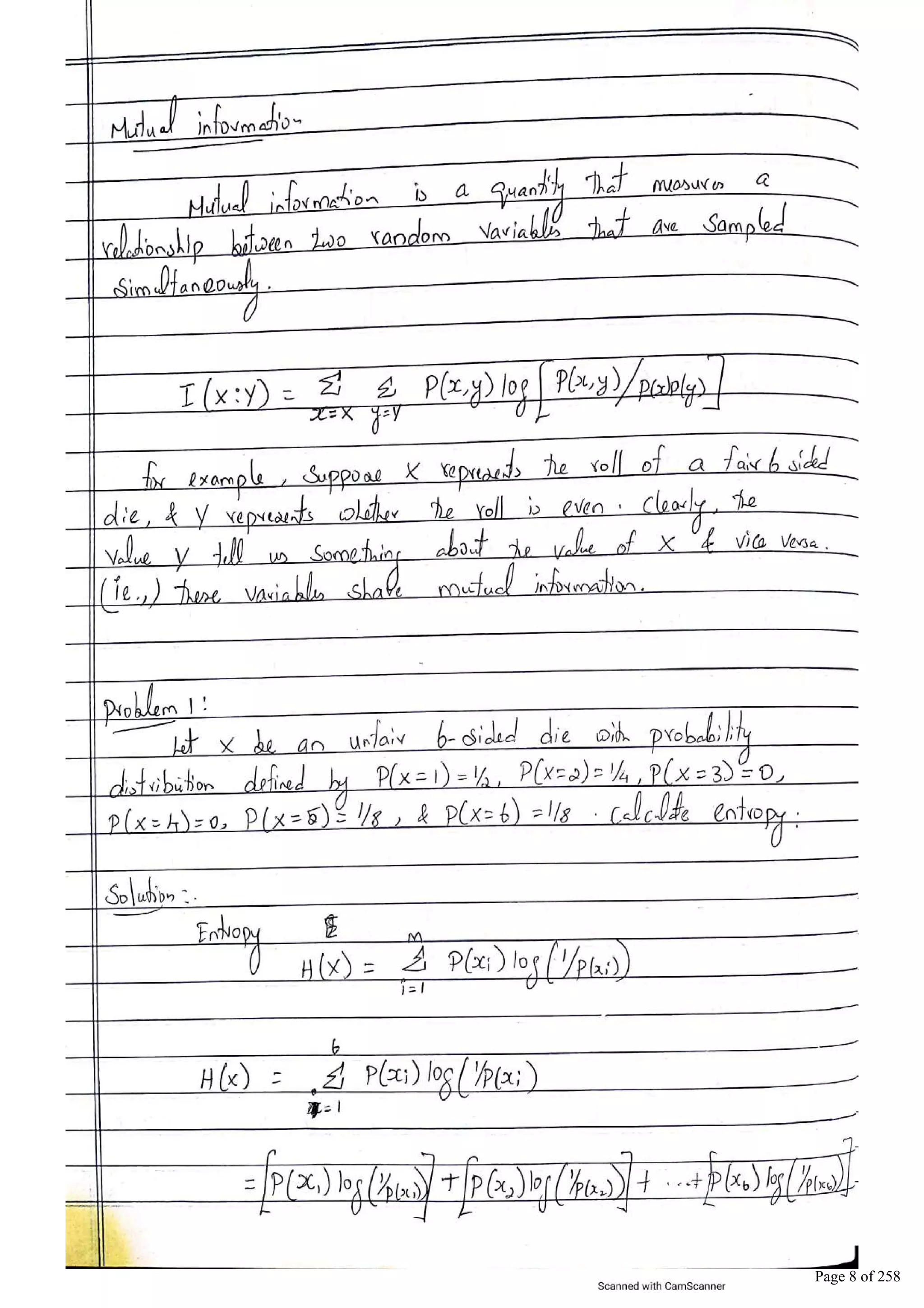 Digital Communication full notes.pdf | Educational Assessment | Education