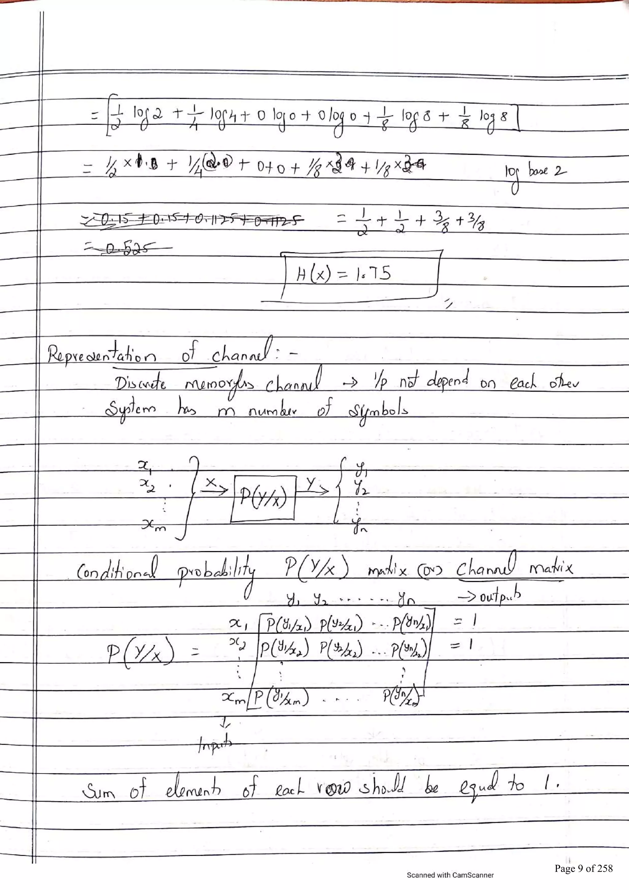 Digital Communication full notes.pdf | Educational Assessment | Education