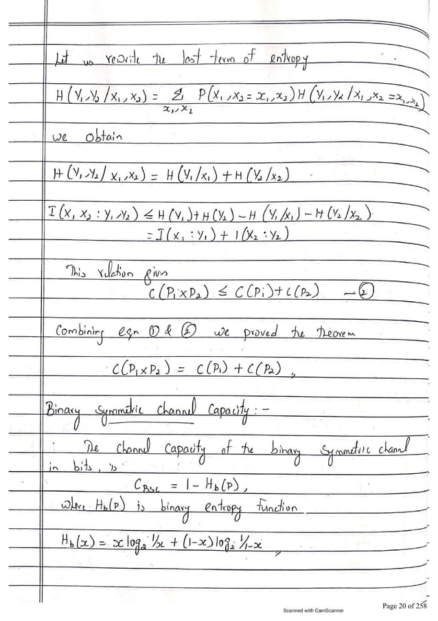 Digital Communication full notes.pdf | Educational Assessment | Education