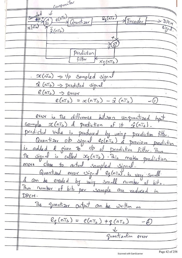 Digital Communication full notes.pdf | Educational Assessment | Education