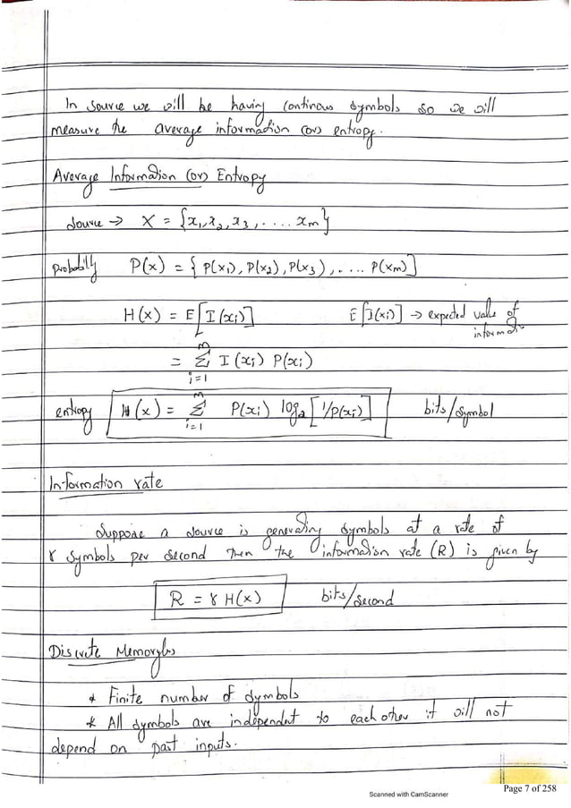 Digital Communication full notes.pdf | Educational Assessment | Education