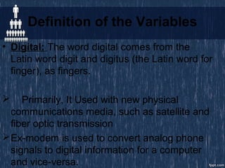 Digital communication in bangladesh | PPT