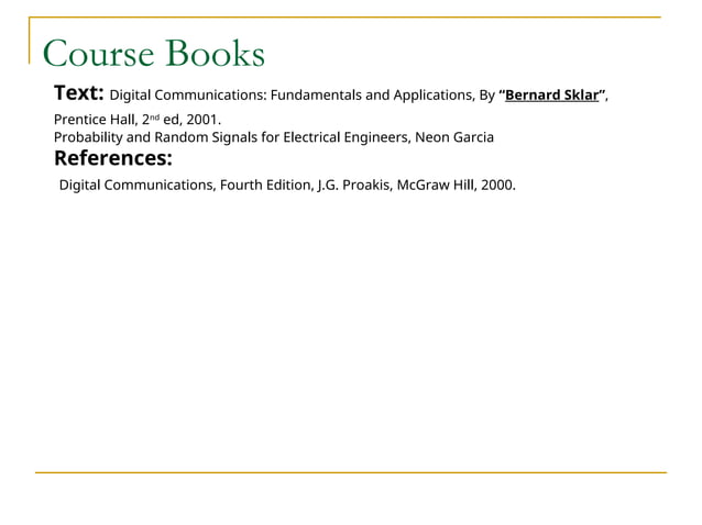 Digital Communication Lecture Module 1 Ppt Digital Audio Computer Software And Applications