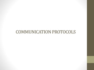 Digital Communication Protocols, Methods and Devices | PPT