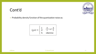 QUANTIZATION ERROR AND NOISE | PDF | Digital Audio | Computer Software and Applications