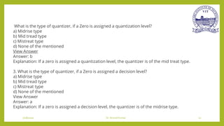 QUANTIZATION ERROR AND NOISE | PDF