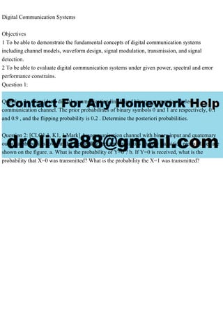 Digital Communication SystemsObjectives 1 To be able to demons.pdf