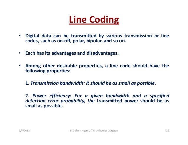 Digital communication systems unit 1