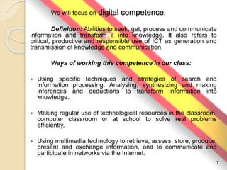 "Digital competence and regulations" by Manuel Mateos Garcia | PPT