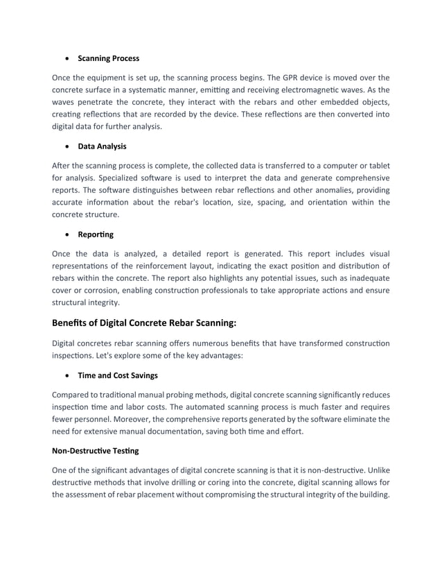 Digital Concrete Rebar Scanning Revolutionizing Construction ...