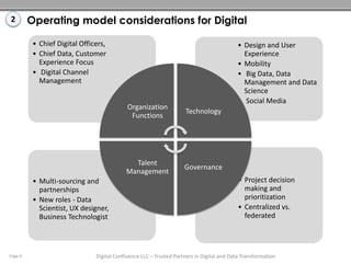 Digital confluence framework jan 2014 | PPTX | Databases | Computer Software and Applications