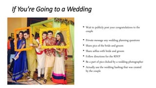 Digital connect to weddings | PPTX