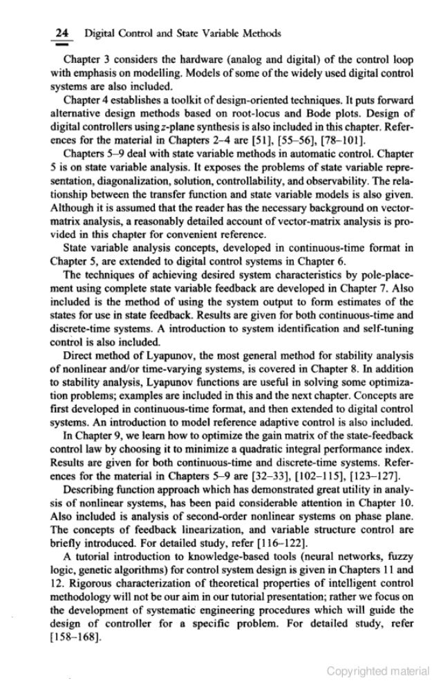 Digital control and state variable methods by m gopal | PDF