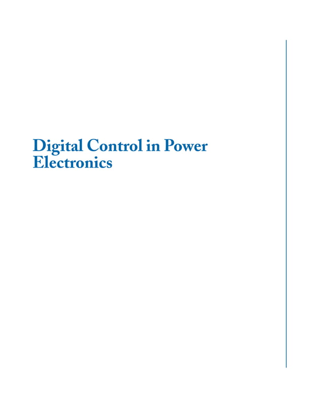 Digital Control in Power Electronics.pdf