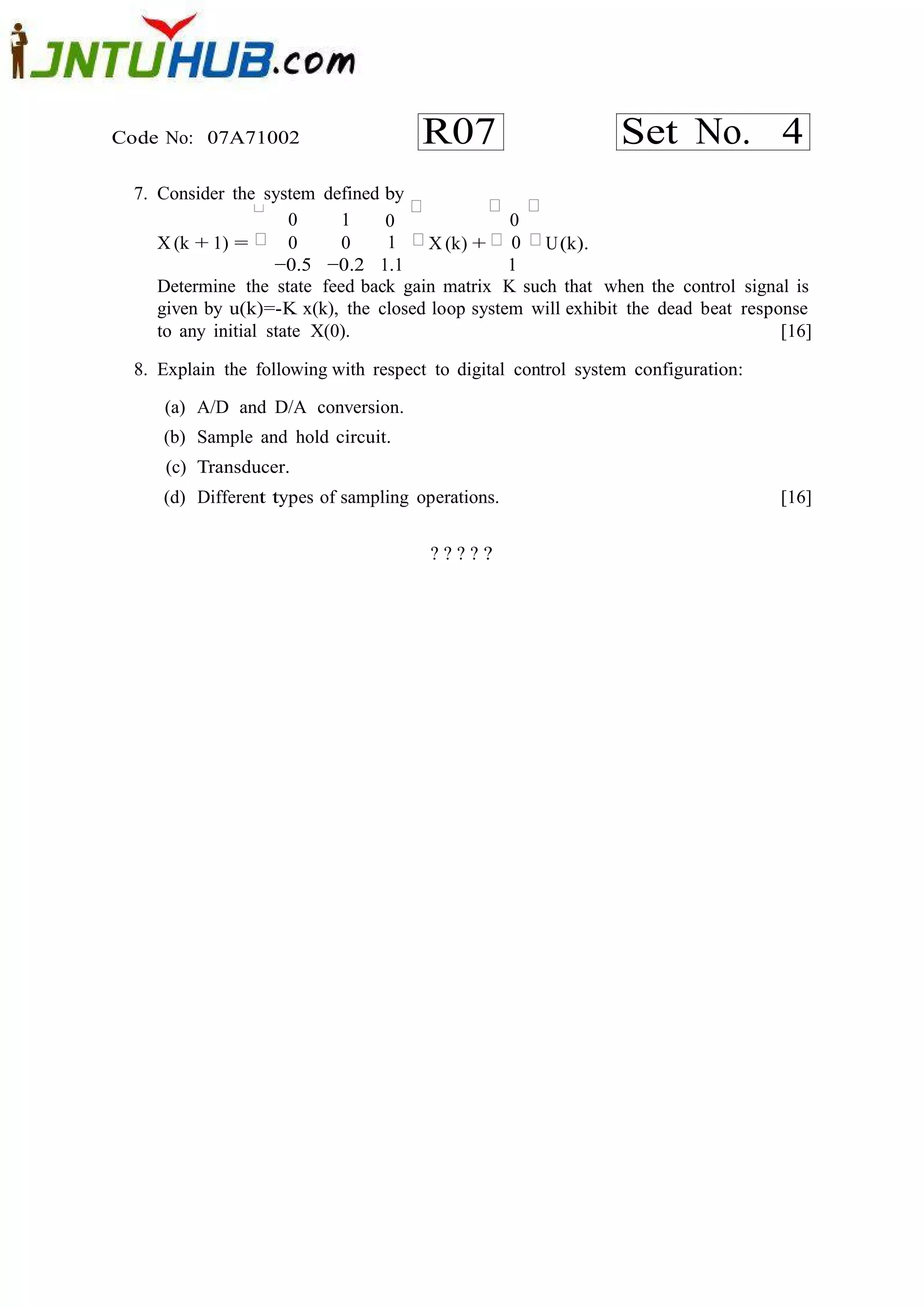 Digitalcontrolsystems | PDF