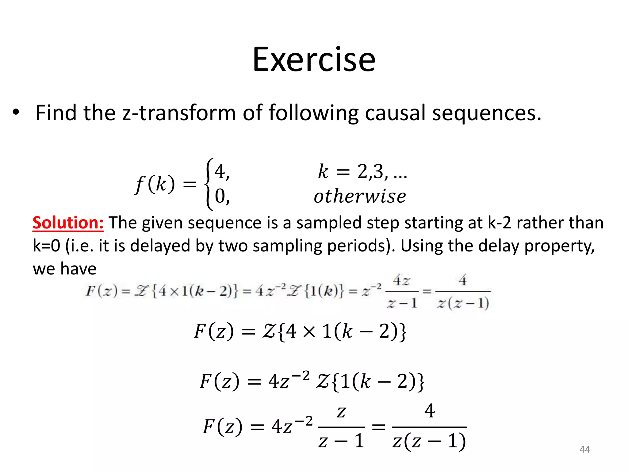 Digital control systems (dcs) lecture 18-19-20 | PPTX