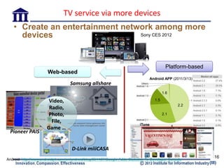 Digital converge - DTV service design | PDF