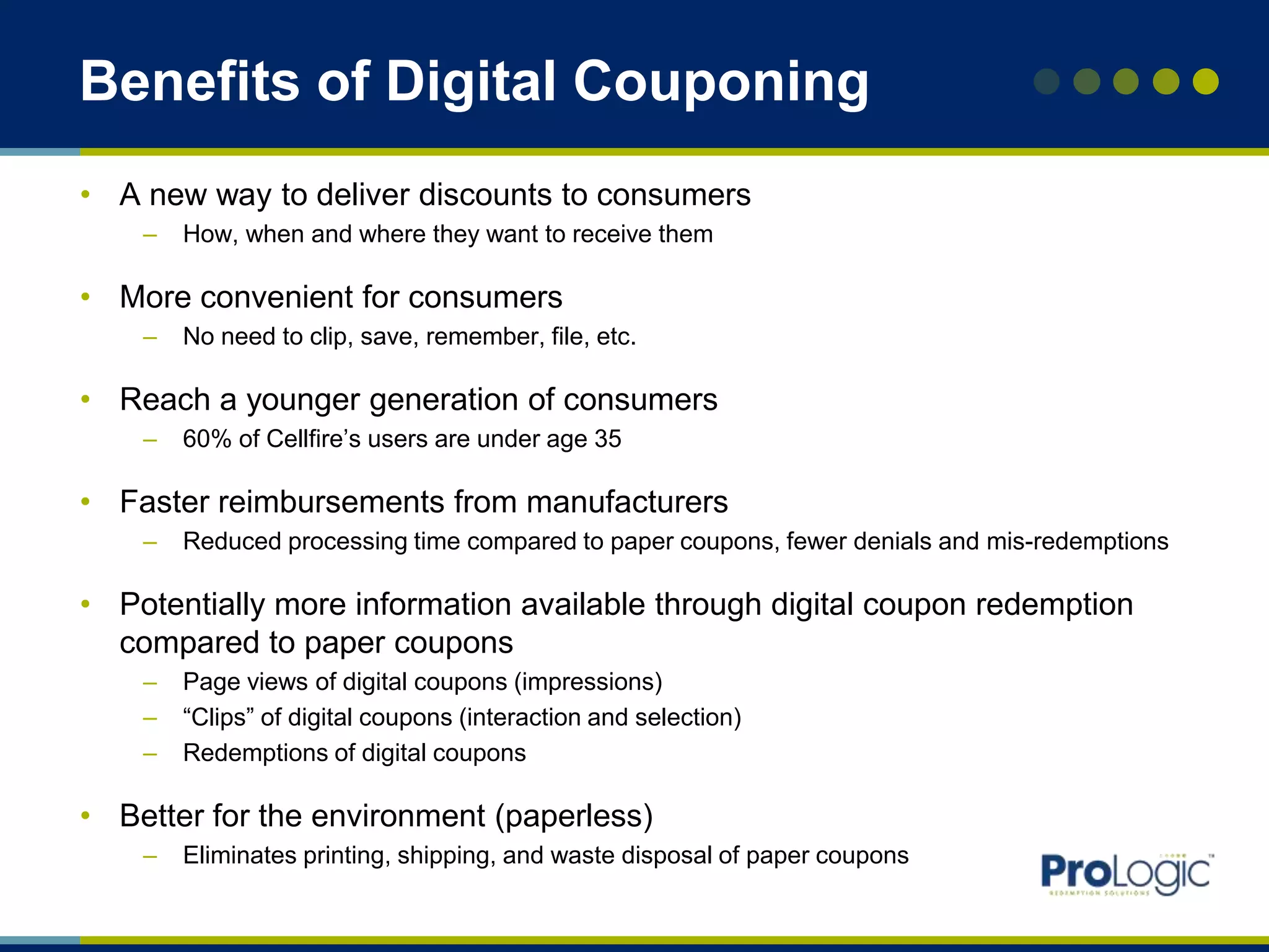 Digital coupons industry overview | PPT