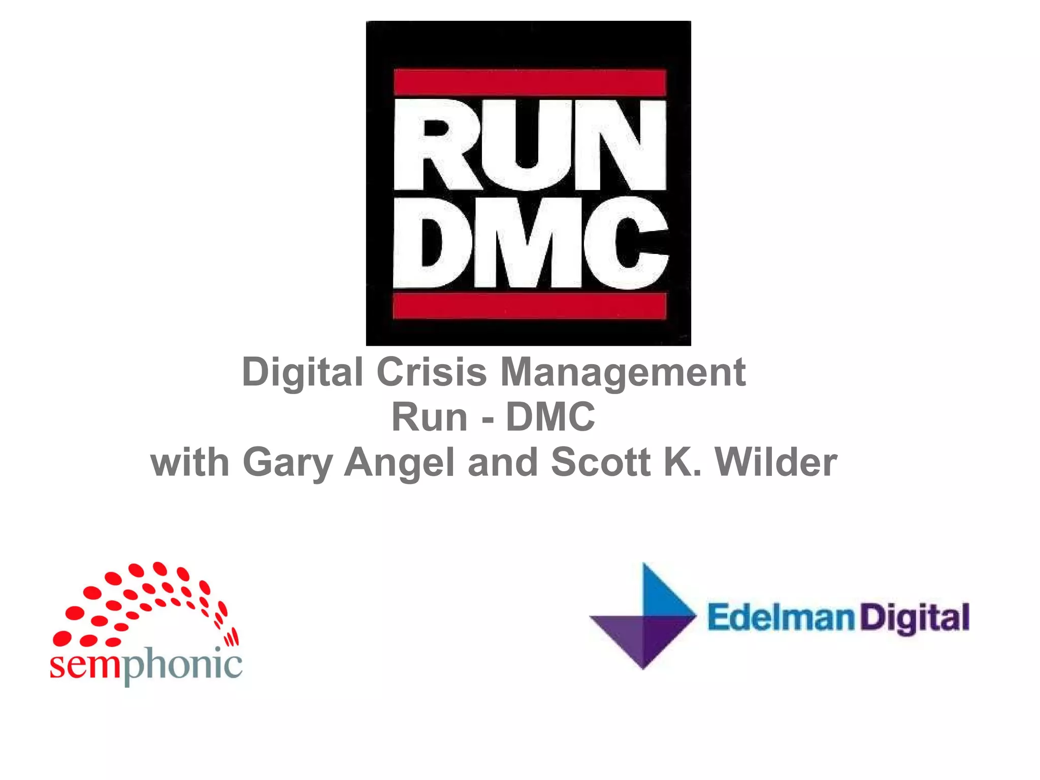 RUN - DCM - Digital Crisis Management | PPT