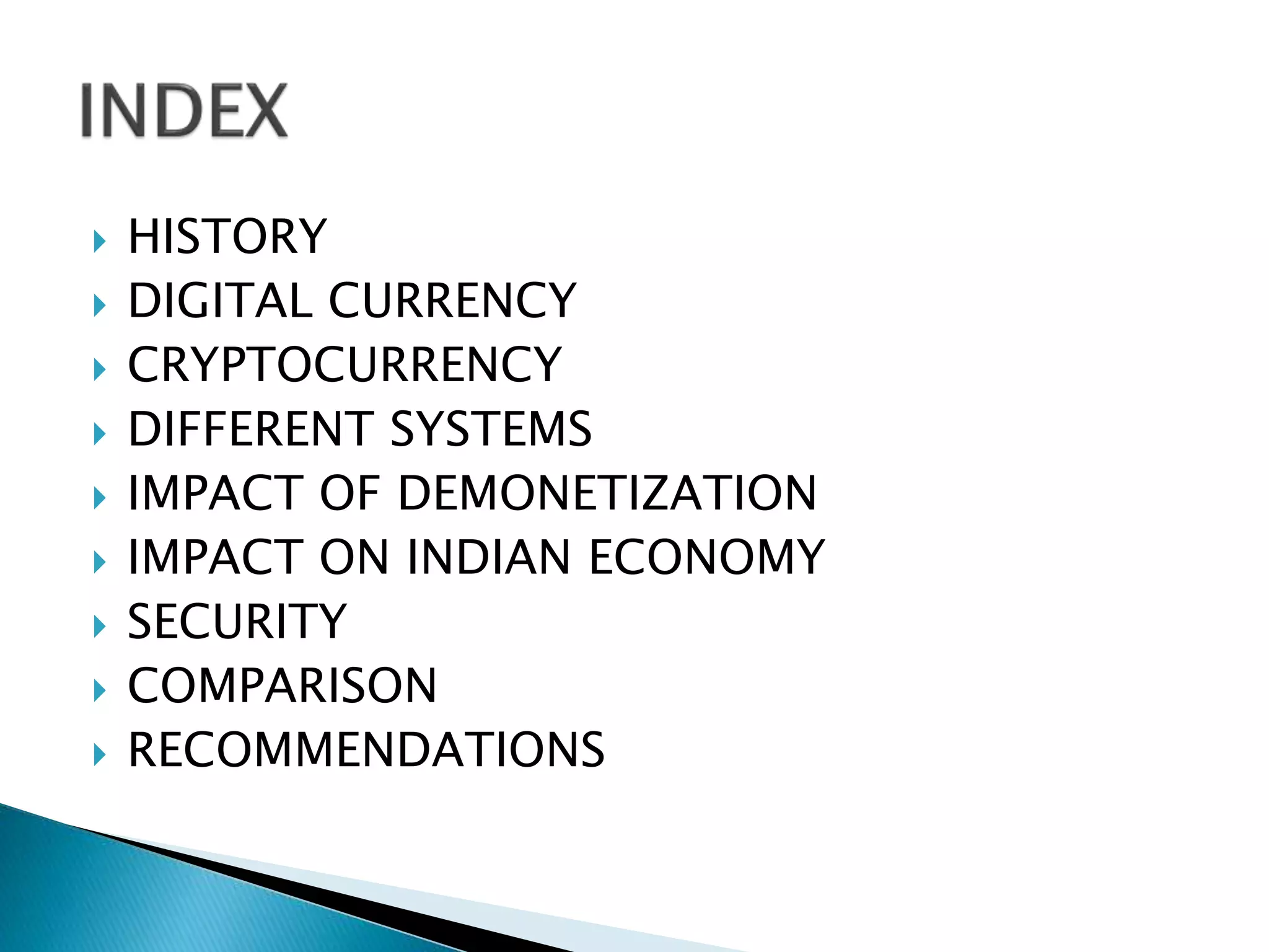 Digital currency | PPTX