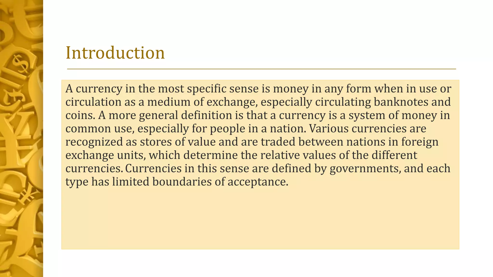 Digital currency over paper notes | PPTX