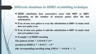 Digital Data, Digital Signal | Scrambling Techniques | PDF