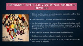 Digital data storage in DNA | PPTX