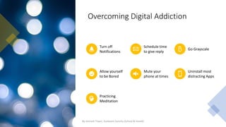 Digital de addiction - By Amresh Tiwari | PDF