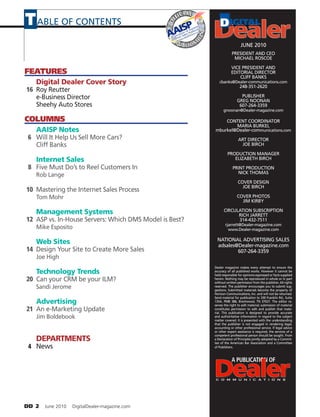 Digital dealer june 2010 | PDF