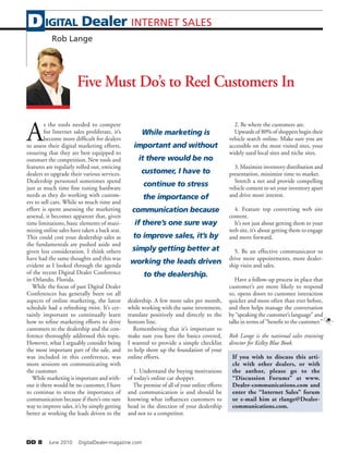 Digital dealer june 2010 | PDF