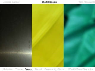 Digital design presentation | PPTX