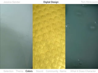 Digital design presentation | PPTX