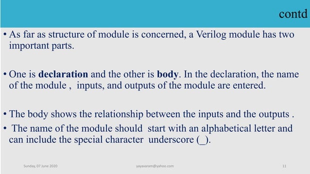 Digital design using verilog-For Absolute Beginners | PPT