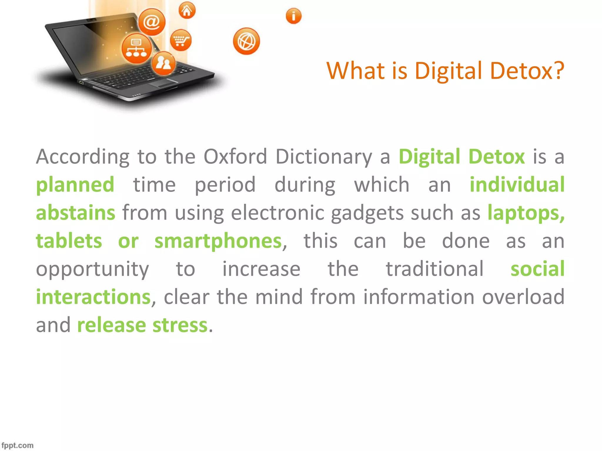 Digital detox | PDF