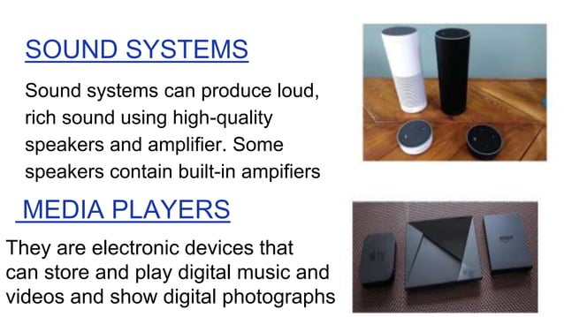 Digital devices .pptx | Cameras and Camcorders | Consumer Electronics