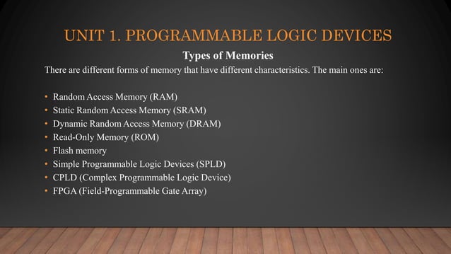 Digital Devices Parcial 1 PLD, CPLD, SPLD, FPGA.pptx
