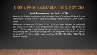 Digital Devices Parcial 1 PLD, CPLD, SPLD, FPGA.pptx