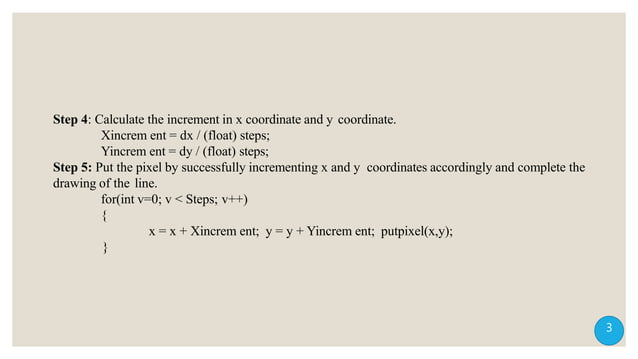 Digital differential analyzer | PPTX