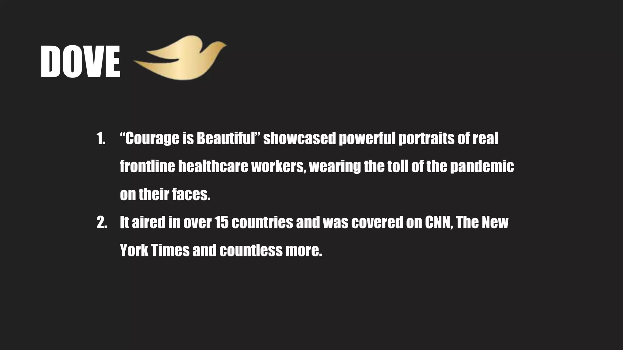 "Courage Is Beautiful" by Dove | PPTX