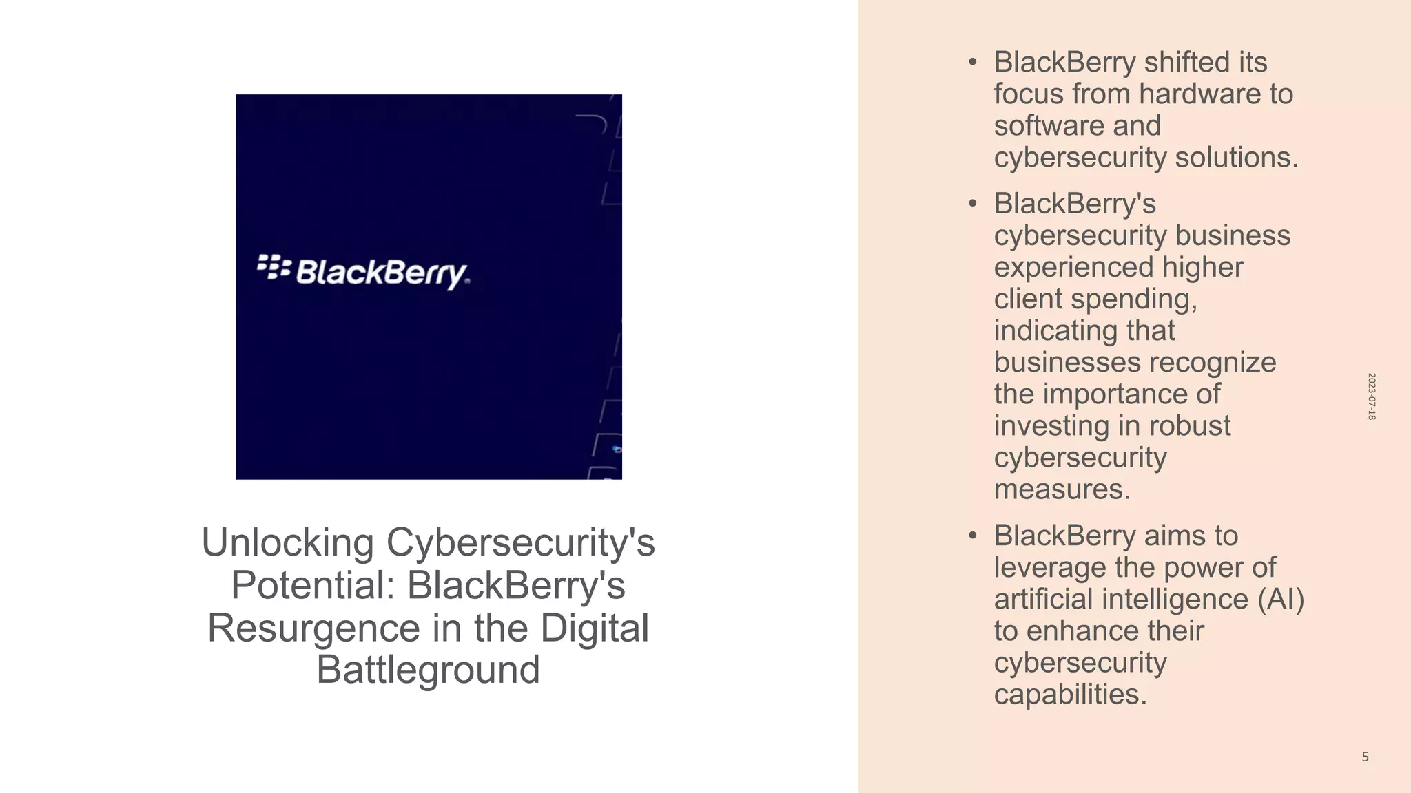 The Growing Significance of Cybersecurity | PPT The Growing Significance of Cybersecurity | PPT