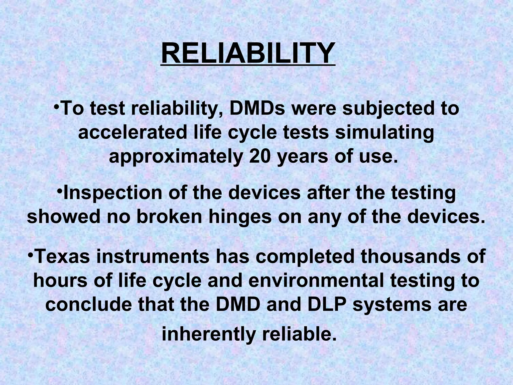 Digital display technology | PPT