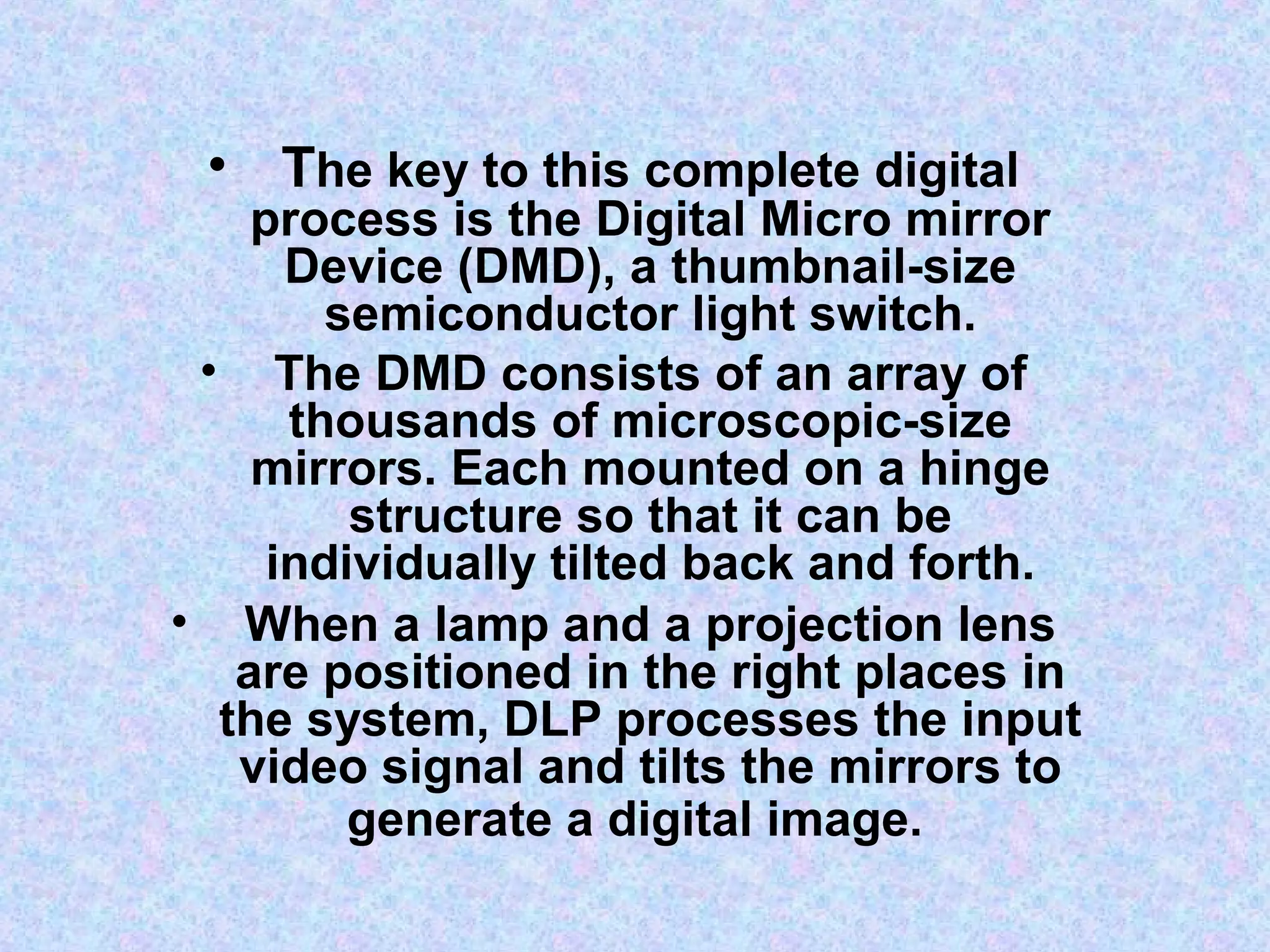 Digital display technology | PPT