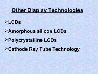 Digital display technology | PPT