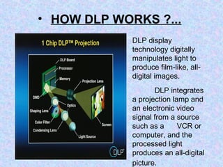 Digital display technology | PPT | Cameras and Camcorders | Consumer ...