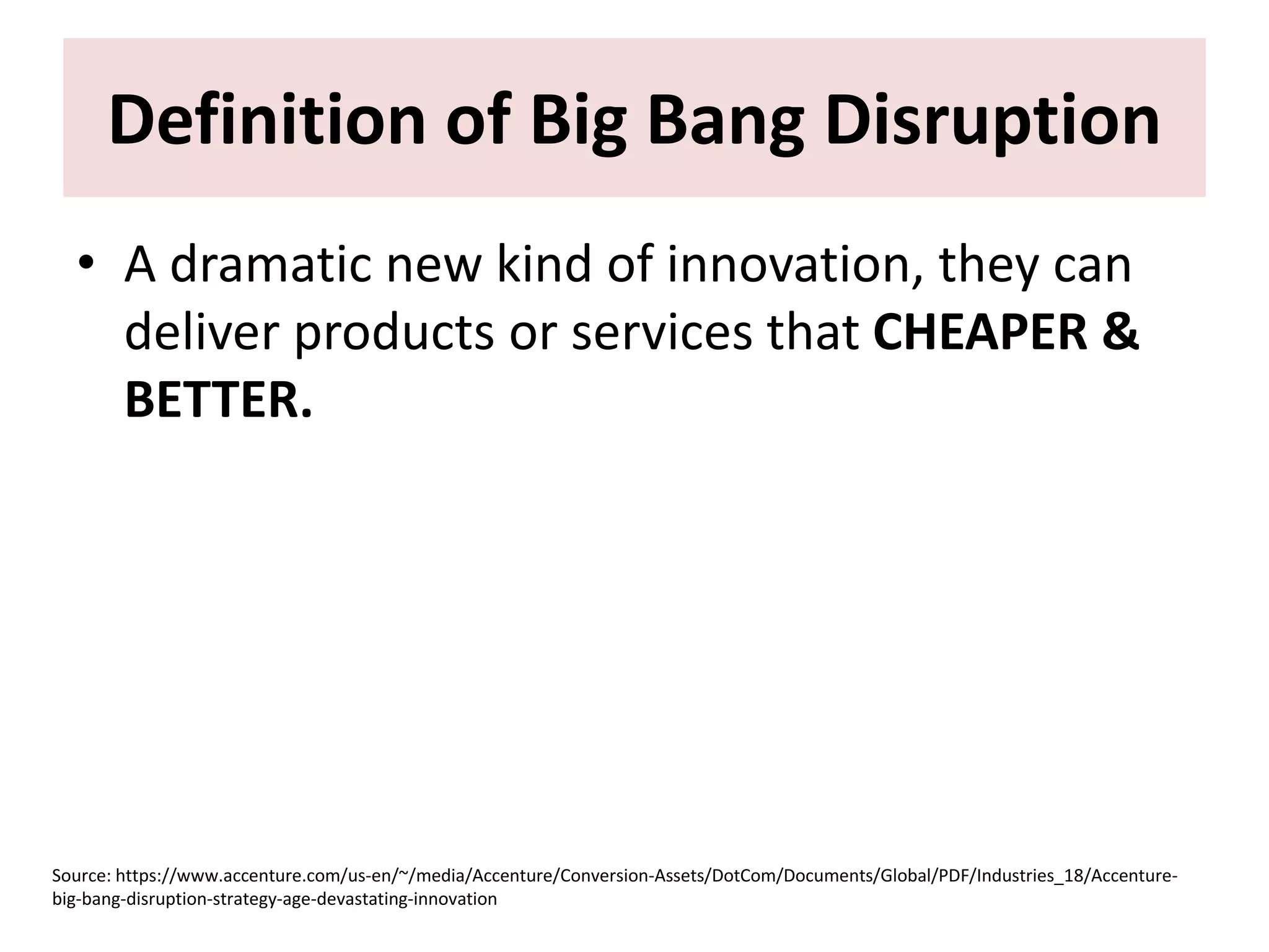 Digital disruption & transformation | PPTX